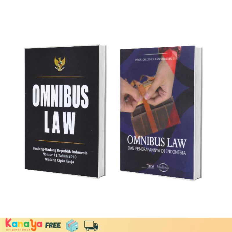 Jual OMNIBUS LAW dan Penerapannya di Indonesia Undang-Undang Republik ...
