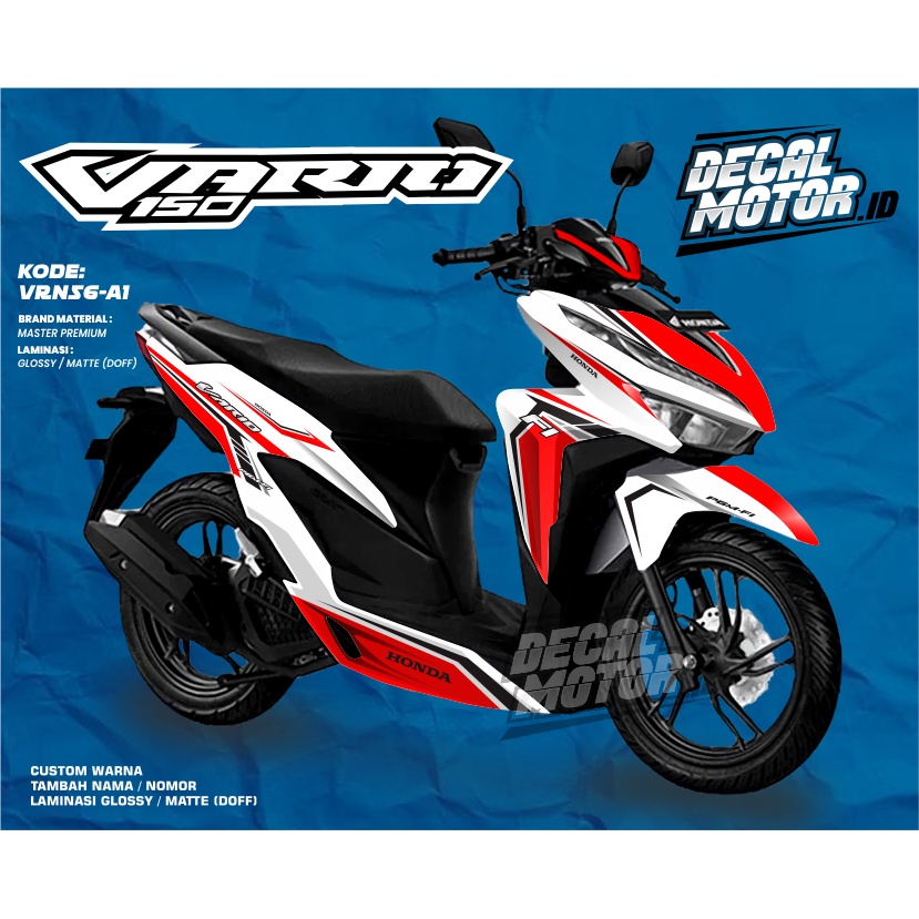 Jual STICKER DECAL VARIO 150- 125 NEW FULL BODY - STICKER VARIO NEW 150 ...