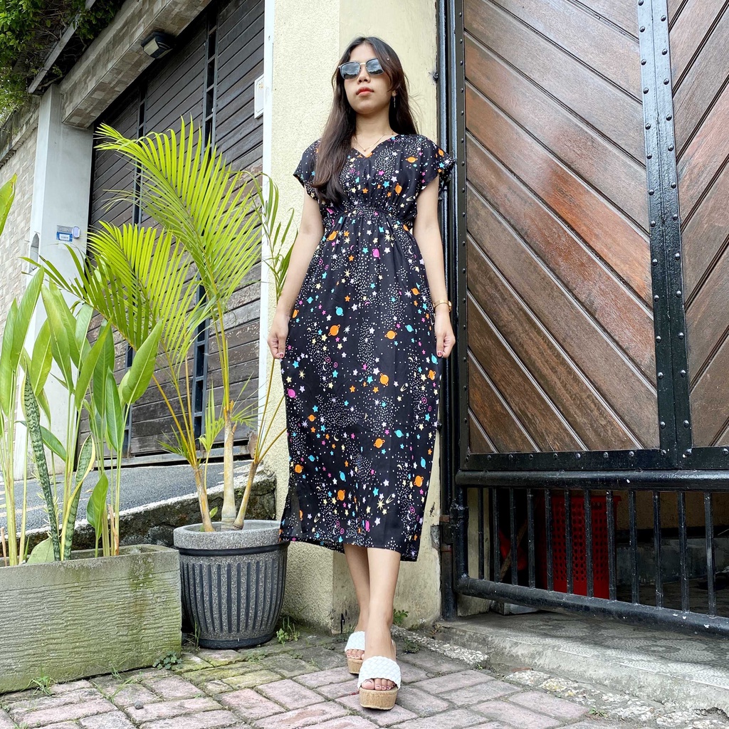 Jual Daster Dress Manohara Bali Etnik Joana | Shopee Indonesia