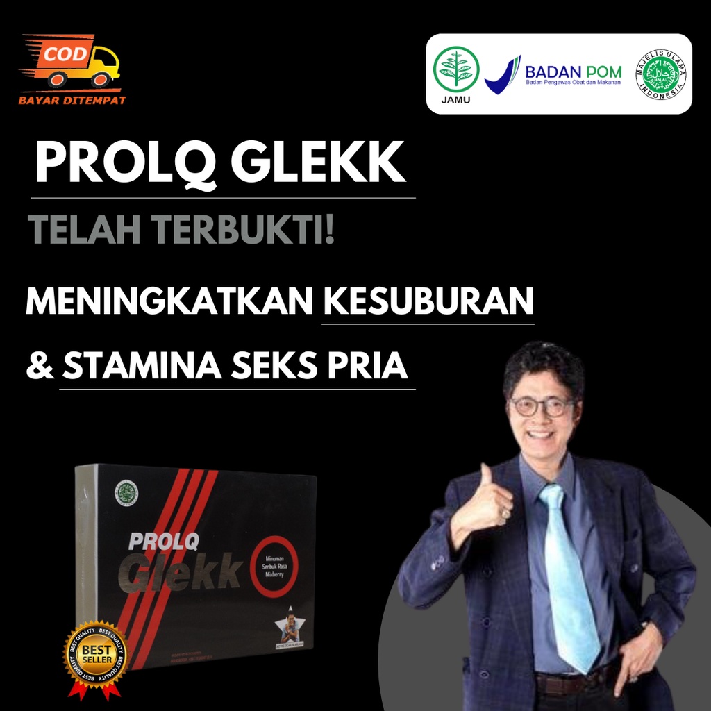 Jual PROLQ GLEKK Obat Kuat Pria Tahan Lama Dr Boyke | Shopee Indonesia