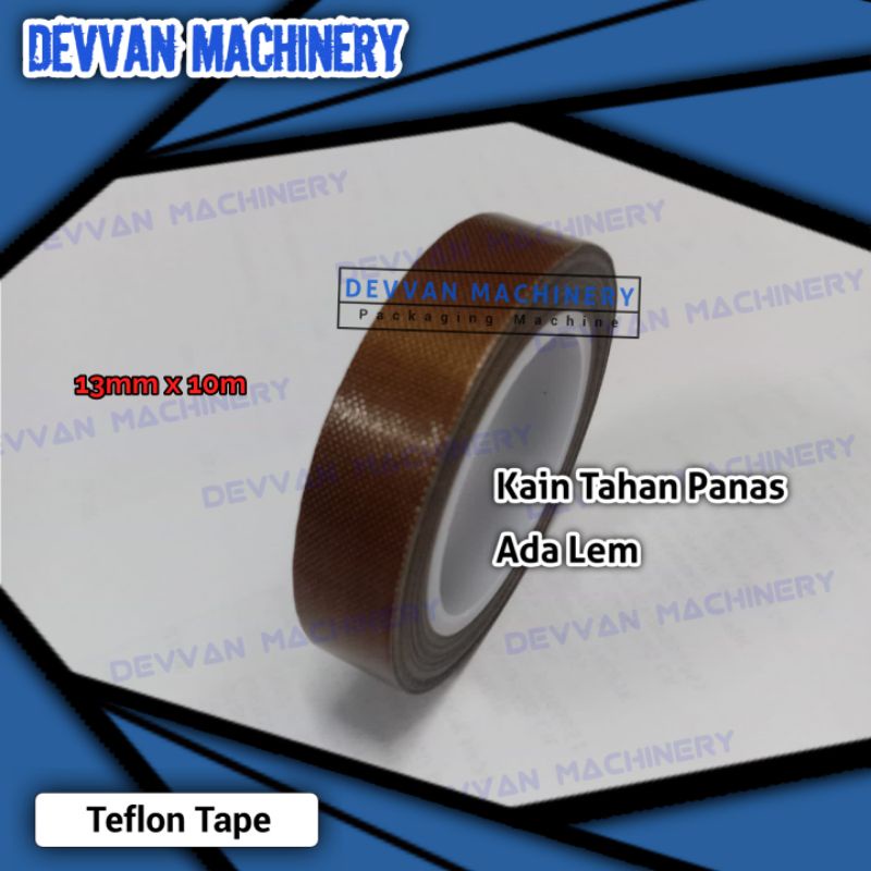 Jual Sparepart Kain Tahan Panas Ada Lem uk 50, 25, 13MM x 10M - Teflon ...