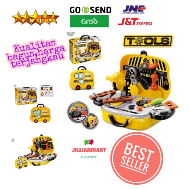 Jual Mainan Anak Perkakas TOOL SET Koper | Shopee Indonesia