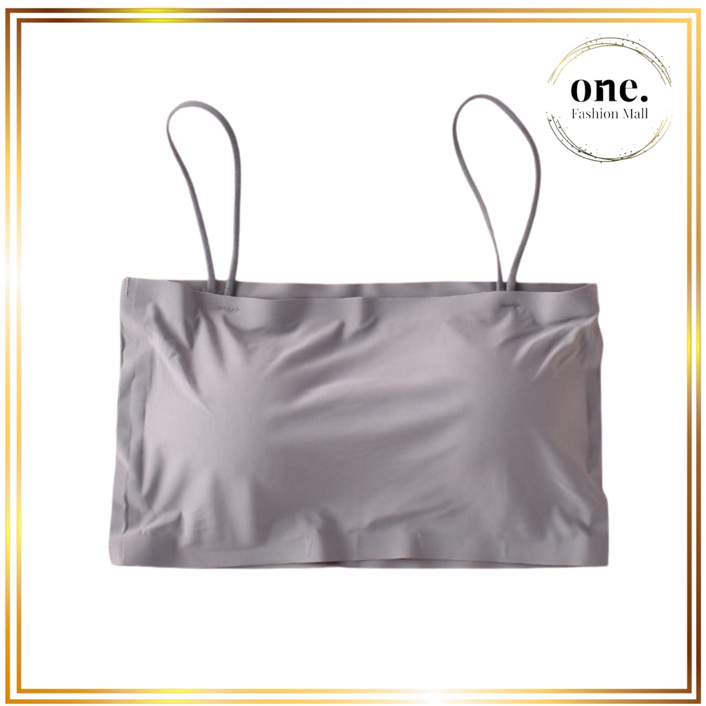 Jual ONEFASHIONMALL BR086 Atasan Tanktop Crop Tee Top Mini BH Bra ...