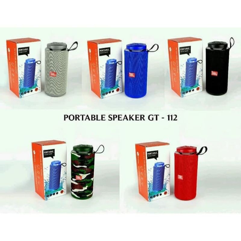 Jual Portable Wireless Speaker JBL GT-112 Speaker Bluetooth JBL ...