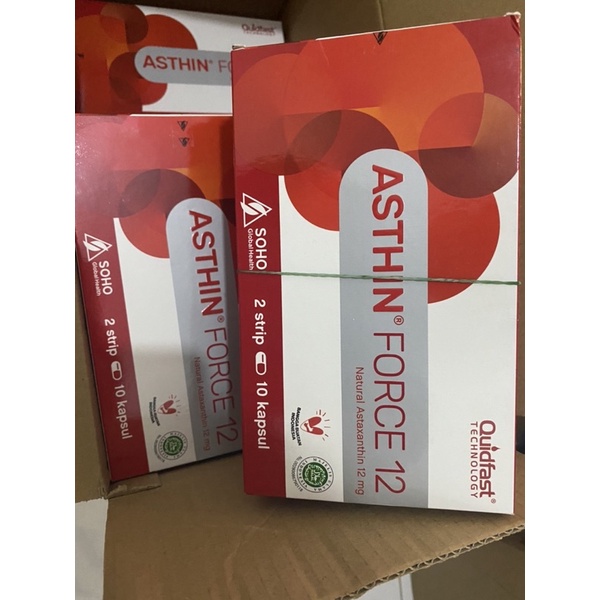 Jual asthin force 12mg / astin / box / 20 kapsul | Shopee Indonesia