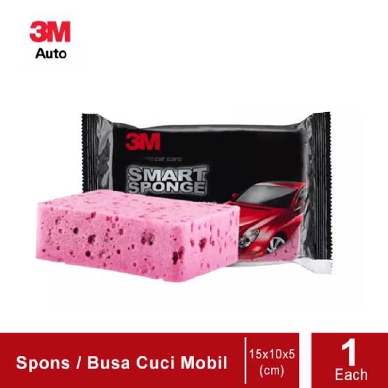 Jual 3M Smart Sponge Car Care (Spon Cuci Mobil 3M) | Shopee Indonesia
