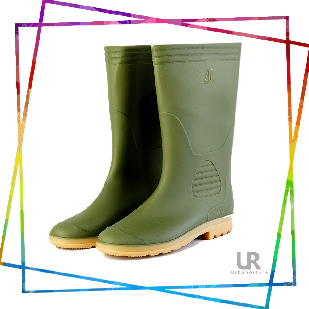 Jual Sepatu Boot Karet Tinggi AP 9506 | Shopee Indonesia