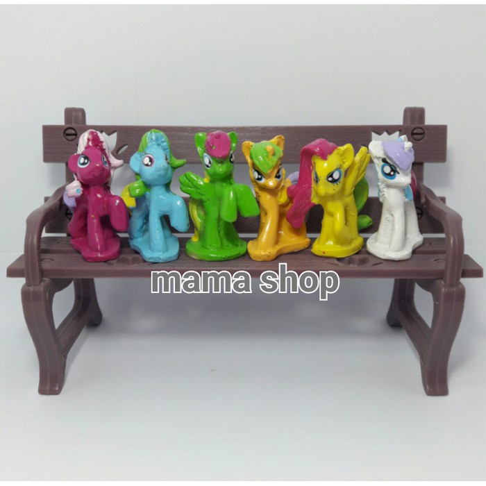 Jual Toper Kue Ulang Tahun Topper Hiasan Kue Little Pony Kuda Pony ...