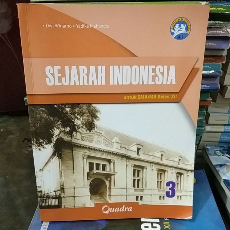 Jual buku sejarah Indonesia SMA/ MA kelas 3-12 penerbit quadra | Shopee Indonesia