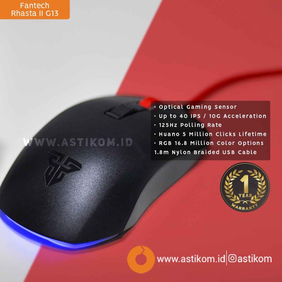 Jual Fantech G13 Rhasta II Pro Gaming Mouse | Shopee Indonesia