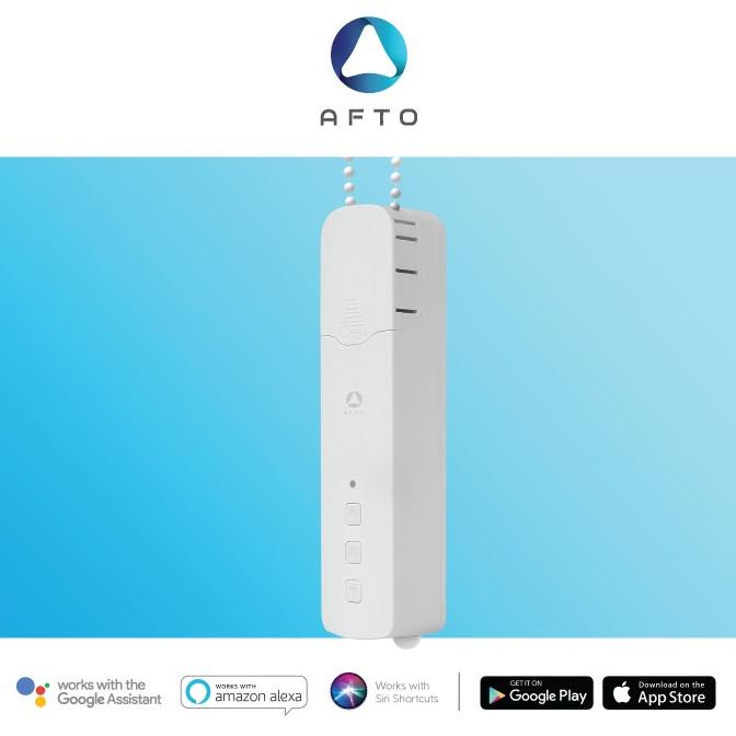 Jual AFTO Smart Motorized Roller Blind Motor Wifi + Battery Tirai ...
