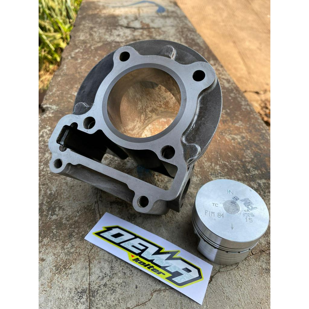 Jual CYLINDER BLOK MIO SPORTY BORE UP PISTON 58 58.5 59 60 61 62 63 PIN ...