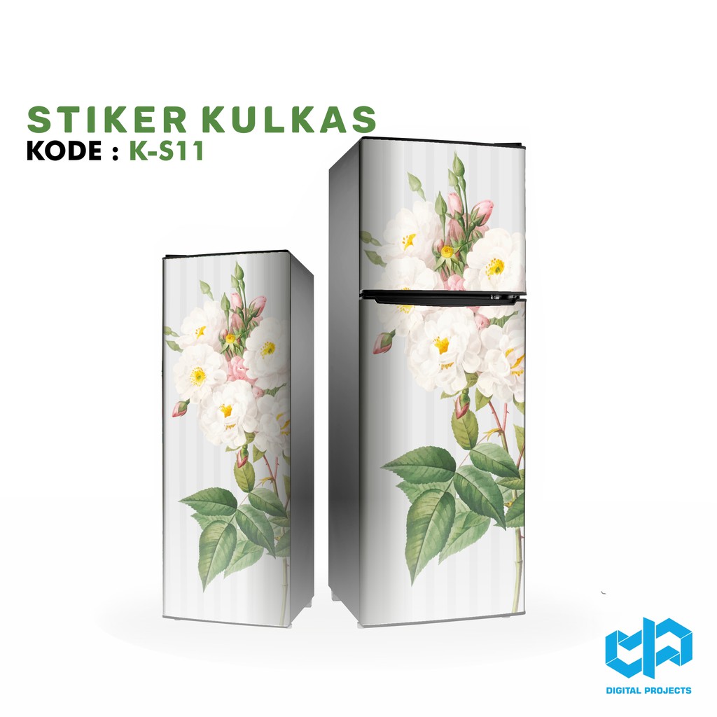 Jual Digita Projects Sticker Premium Stiker Kulkas 1 Pintu Dan Kulkas 2 ...