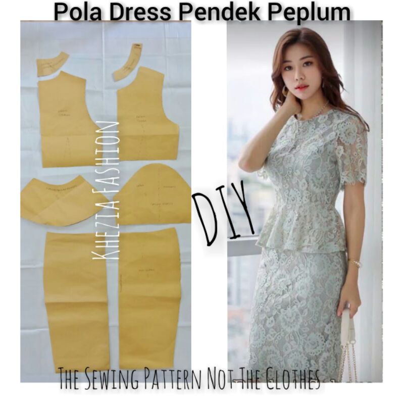 Jual Pola Dress Peplum | Shopee Indonesia