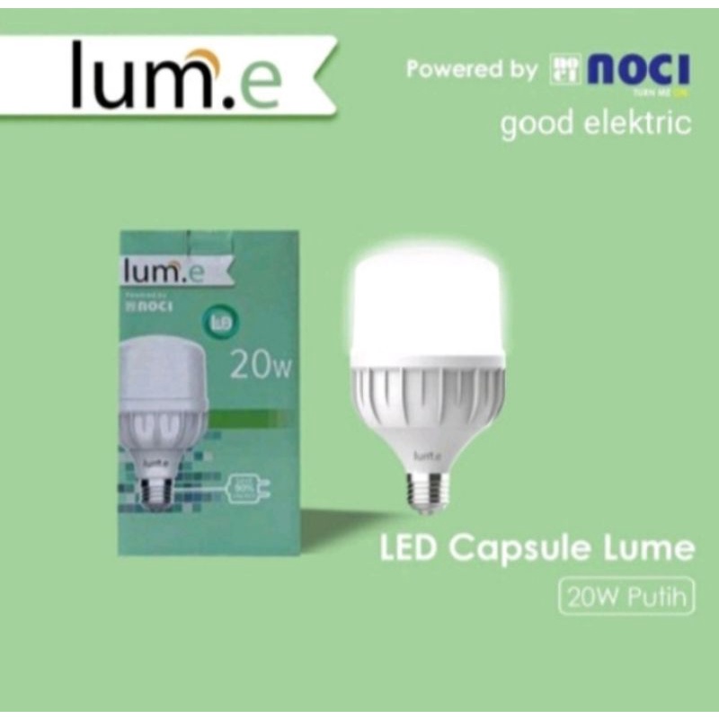 Jual LAMPU LED BULB - LUM,E 20 WATT | Shopee Indonesia