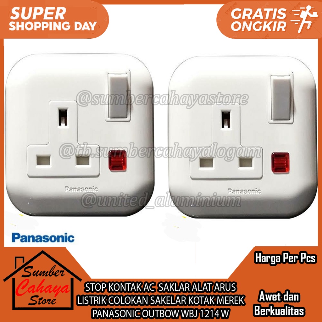 Jual STOP KONTAK AC SAKLAR ALAT ARUS LISTRIK COLOKAN CETEKAN SAKELAR ...