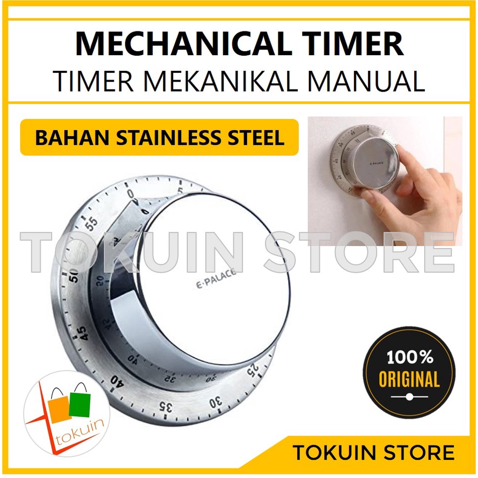 Jual Timer Masak Dapur Manual Mekanik Magnet Kitchen Timer Analog ...