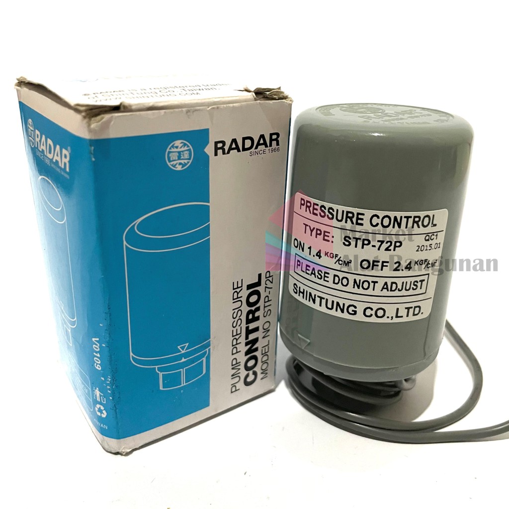 Jual Otomatis Mesin Pompa Air Merek Radar 1/4 / Otomatis Tabung / Pump ...