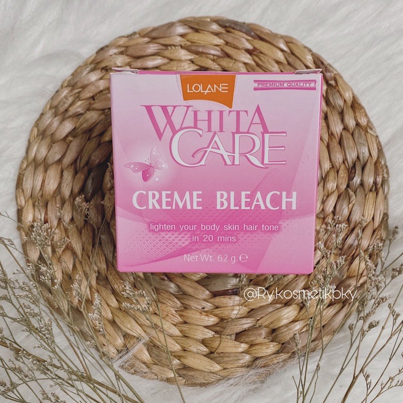 Jual Lolane Whita Care Creme Bleach bleaching badan | Shopee Indonesia