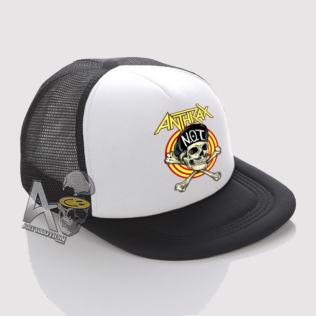 Jual Topi Snapback Jaring Distro / Snapback Trucker Hat - Topi ANTHRAX ...