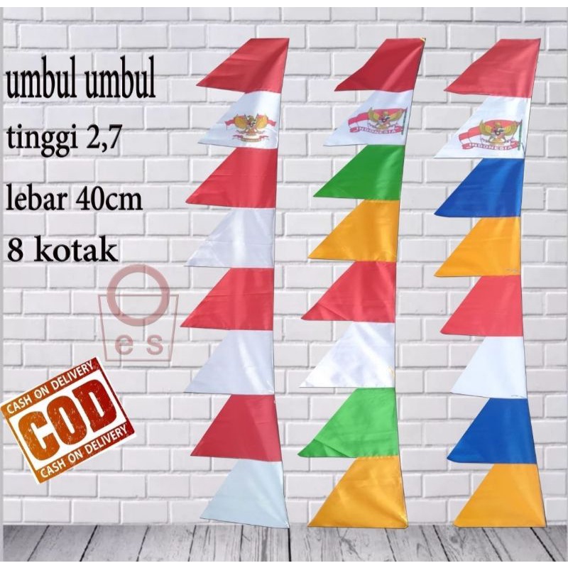 Jual bendera umbul umbul Garuda (1 pcs) | Shopee Indonesia