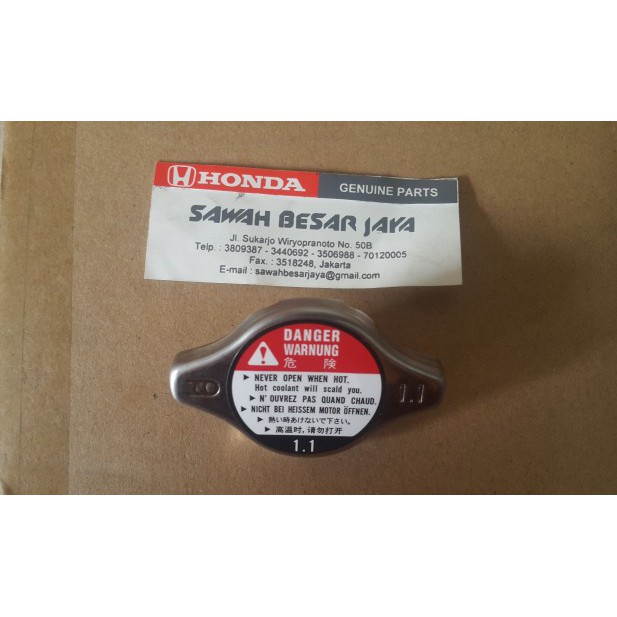 Jual DENSO Tutup Cap Radiator Mobil Honda Jazz City Brio Mobilio BRV ...