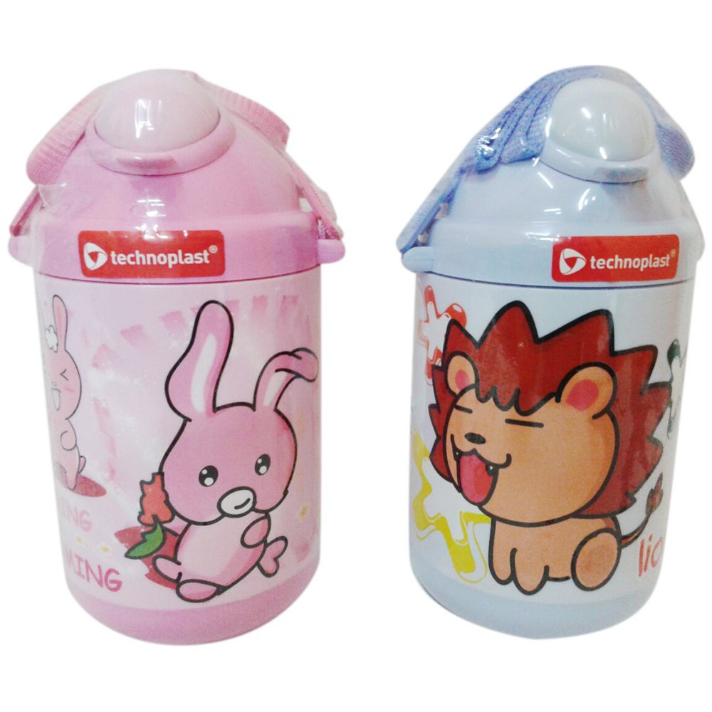 Jual MN - Technoplast Botol minum vegas 600ml BPA free - 2 pcs / botol bayi /botol anak / botol ...