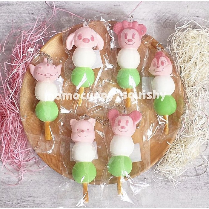 Jual Squishy licensed mini dango pastel by disney ( ORIGINAL JEPANG ...