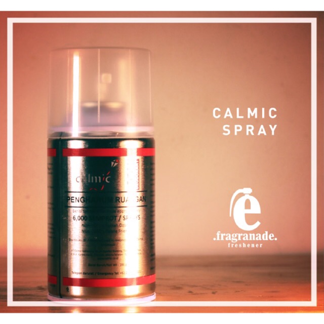 Jual CALMIC SPRAY AROMA THERAPY-PENGHARUM RUANGAN-PEWANGI RUANGAN (NEW ...