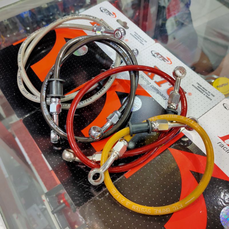 Jual Selang Minyak Rem Master KTC Racing Original Depan Belakang All Size 45 60 75 92 110 ...