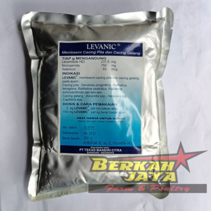 Jual LEVANIC Obat Cacing hewan Memberantas segala Jenis Cacing | Shopee ...