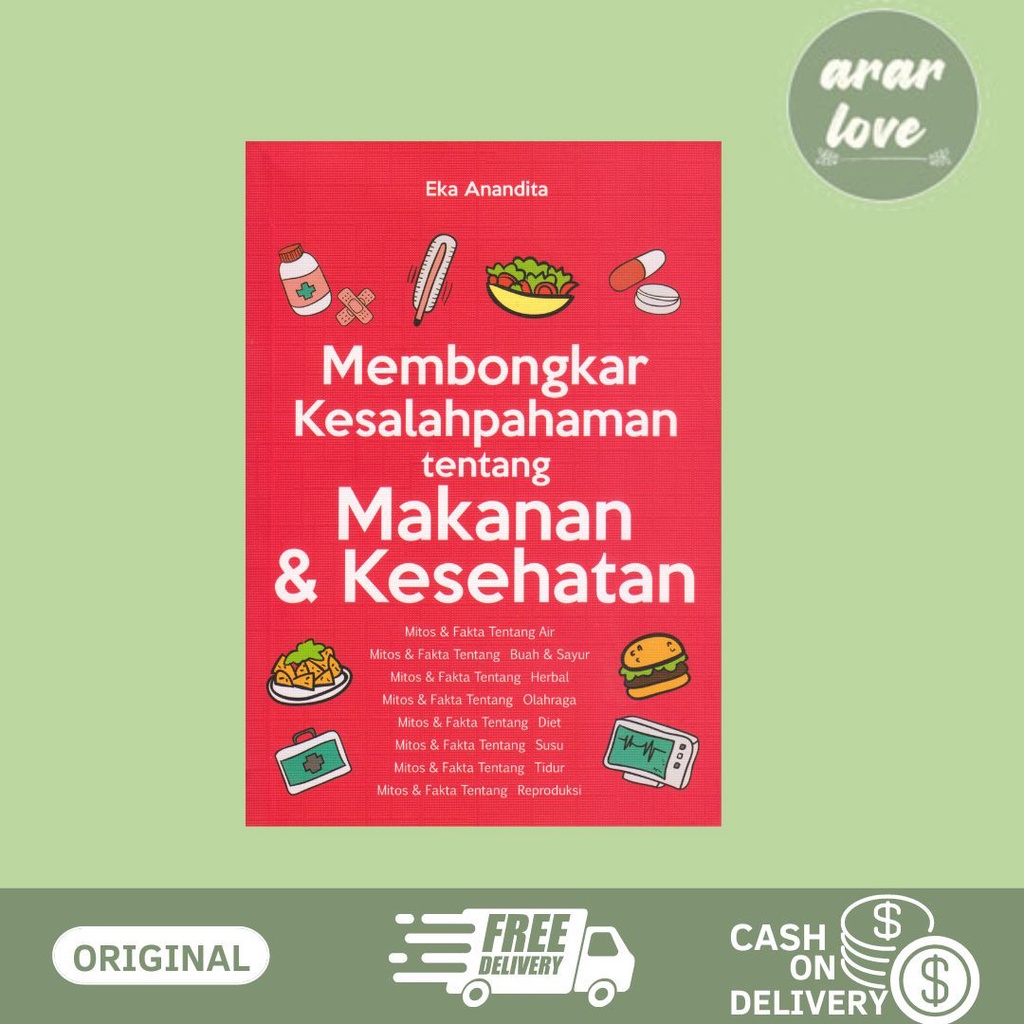 Jual BUKU MEMBONGKAR KESALAHPAHAMAN TENTANG MAKANAN & KESEHATAN ...