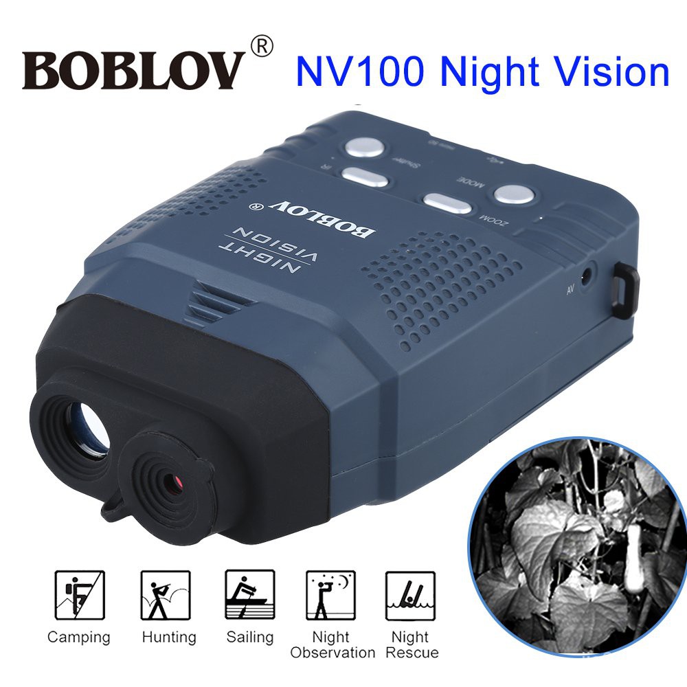 Jual BOBLOV Digital NV100 Night Vision Device Scope Monocular IR ...
