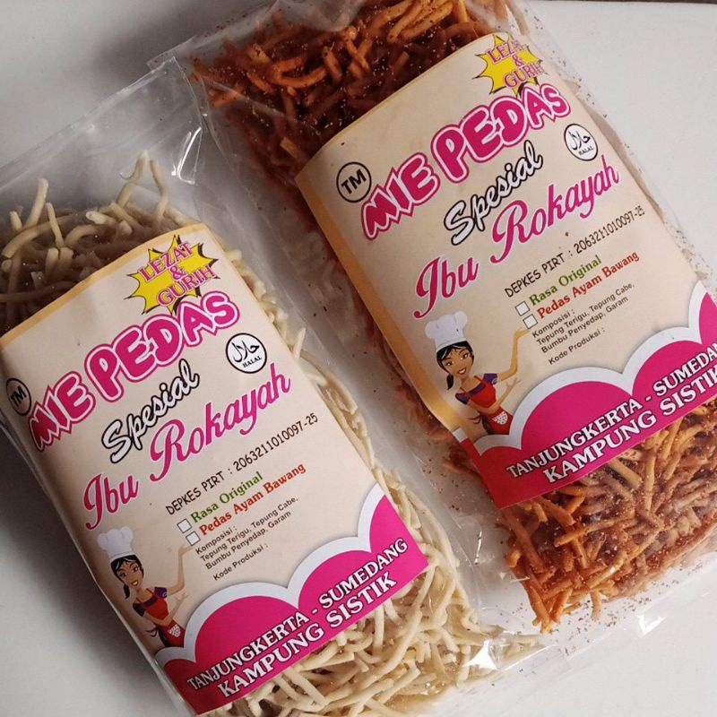 Jual MIE PEDAS SPESIAL IBU ROKAYAH 250GRAM | Shopee Indonesia