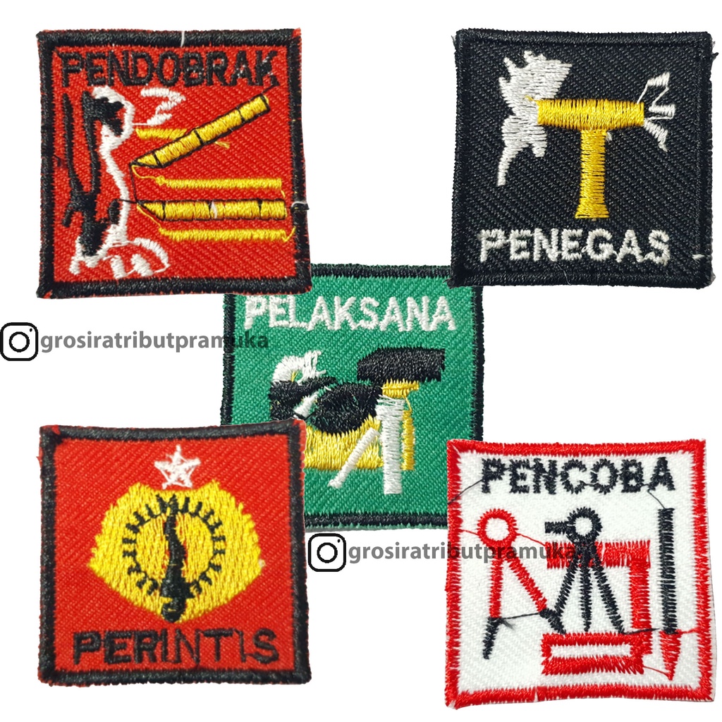Jual SANGGA PRAMUKA Pendobrak penegas perintis Pencoba Pelaksana Scout ...
