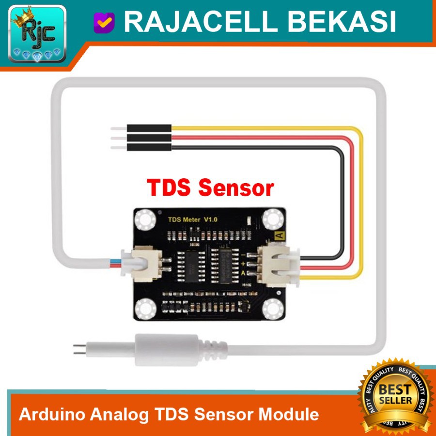 Jual DFRobot SEN0244 Gravity Analog TDS Sensor Module Arduino ESP8266 | Shopee Indonesia