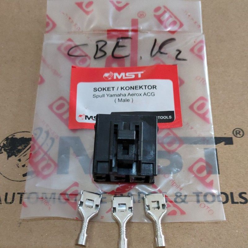 Jual SOKET ECU ECM KIPROK SPOL SPOOL (MALE) AEROX 155,LEXI,FREGO 135 ...