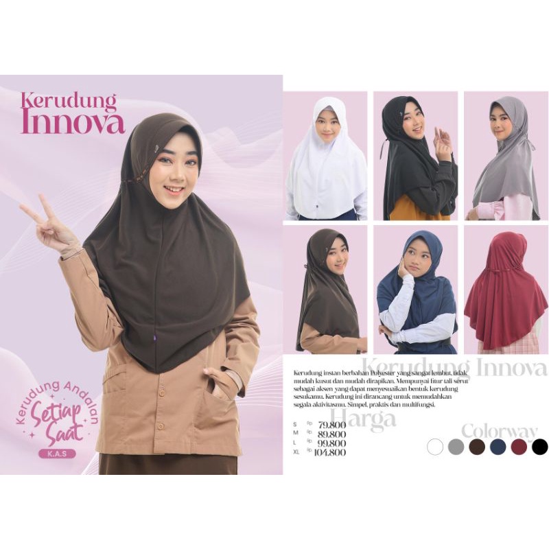 Jual KERUDUNG SEKOLAH INNOVA - RABBANI PITA DILUAR | Shopee Indonesia