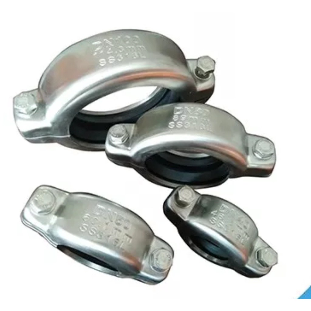 Jual Victaulic Coupling / Vitolik Kopling / Victaulic Clamp / 2 inch | Shopee Indonesia