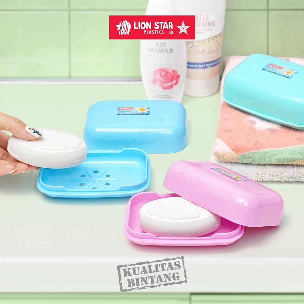 Jual Bath Soap Case 001 MB-5 LION STAR Kotak Sabun/ Tempat Sabun Cuci ...