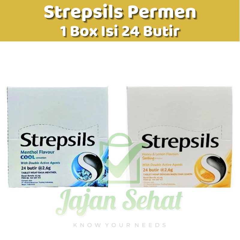 Jual Strepsils Permen 1 Box Isi 24 Butir | Shopee Indonesia