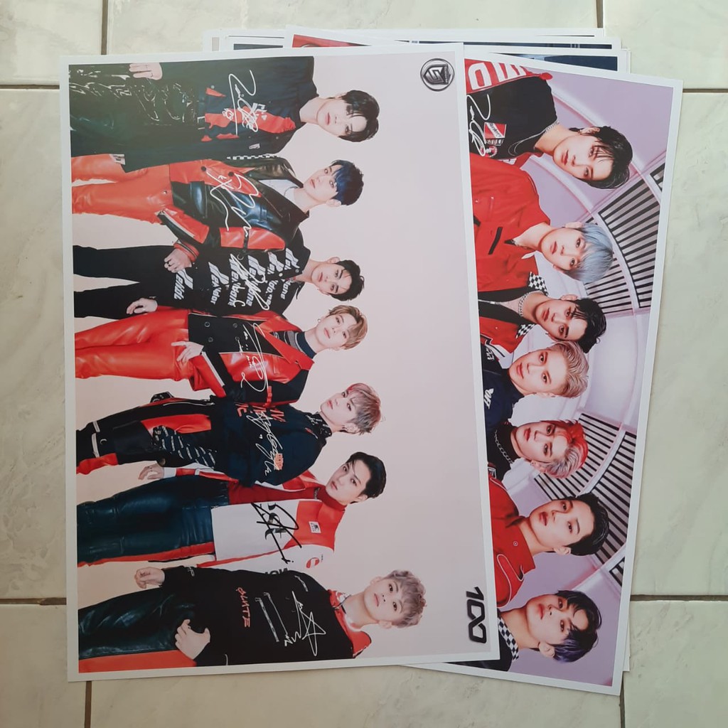 Jual POSTER SUPER M DENGAN TANDA TANGAN UKURAN A3+ | Shopee Indonesia