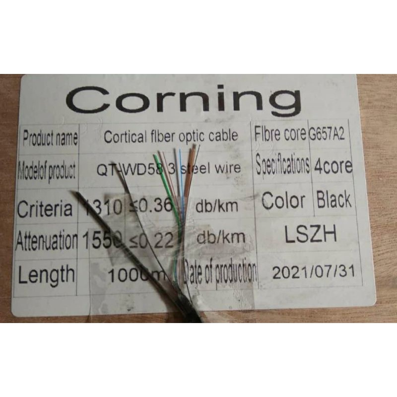 Jual Kabel drop core 4core 3seling/dropcore 4core 3seling | Shopee ...