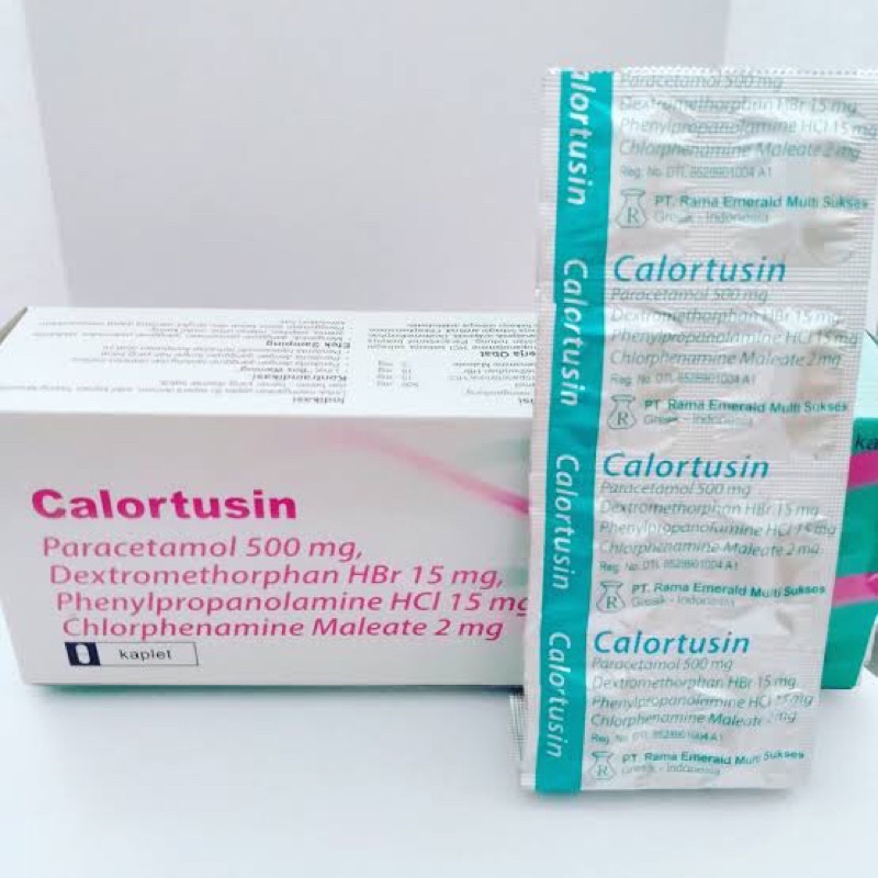 Jual Calortusin tab harga per strip | Shopee Indonesia