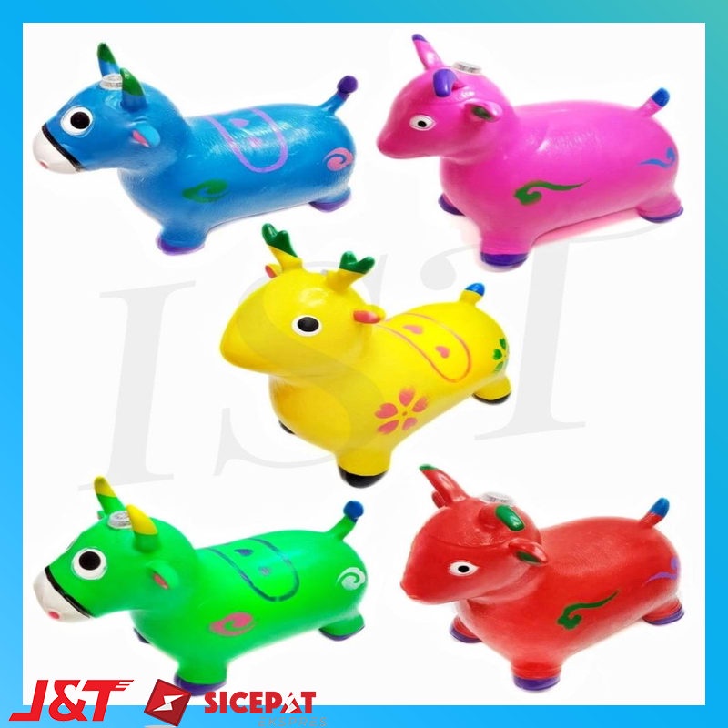 Jual Mainan Kuda Kudaan Karet Anak Untuk Dinaikin Jumbo Jumping Animal ...