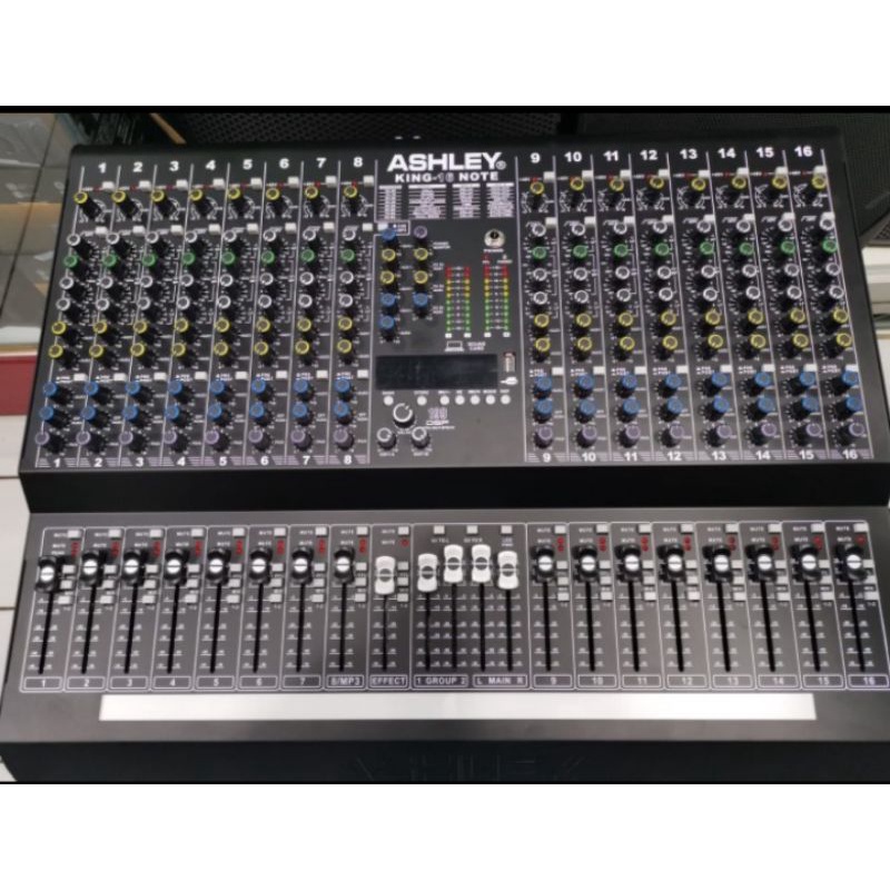 Jual MIXER AUDIO ASHLEY KING 16 NOTE ORIGINAL KUALITAS MIXER TERBAIK ...
