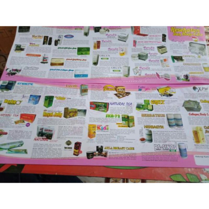 Jual BROSUR NASA/KATALOG PRODUK NASA | Shopee Indonesia
