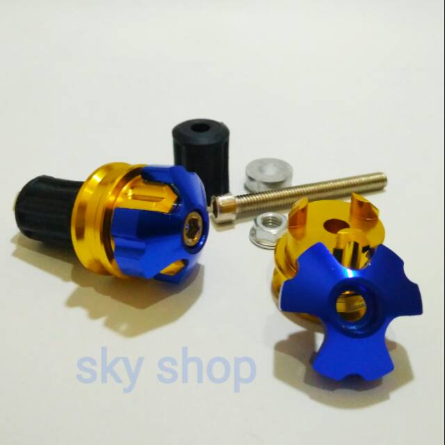 Jual Jalu stang/bandul stang motor universal motor 2tone | Shopee Indonesia