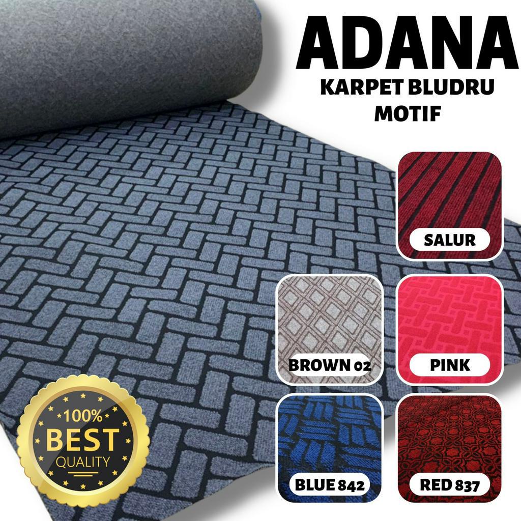 Jual Karpet Bludru 0,5m x 2m, [METERAN ] Bulu Motif Adana Tebal, Murah, Pameran, Exhibition ...