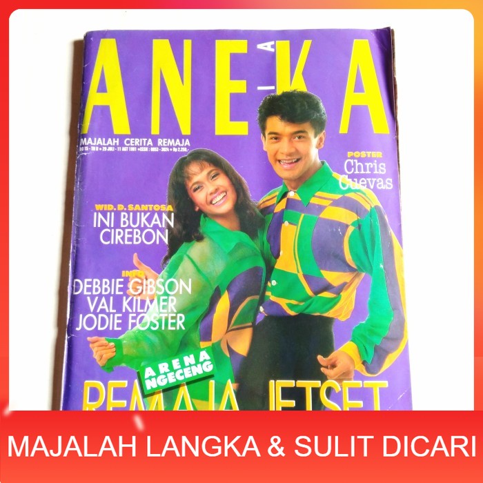 Jual Majalah ANEKA RIA YESS No.15 Jul 1991 DONNY DAMARA & SELIANA + POSTER Langka | Shopee Indonesia